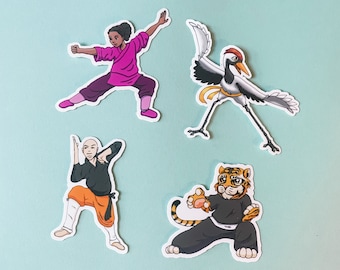 Old Fashioned Muscle Man 2 Sticker Set 8 Vinyl Workout - Etsy