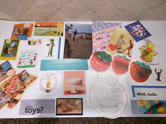 Magazine Collage Art For Kids