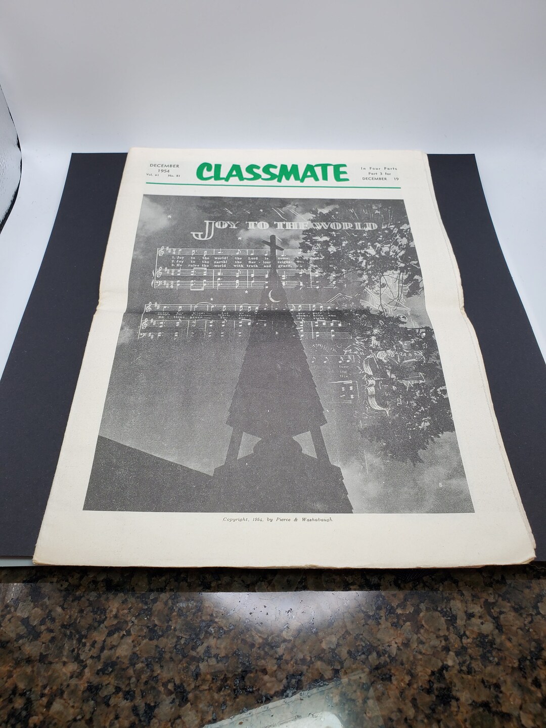 December 1954 Edition of Classmate Newspaper Church School - Etsy
