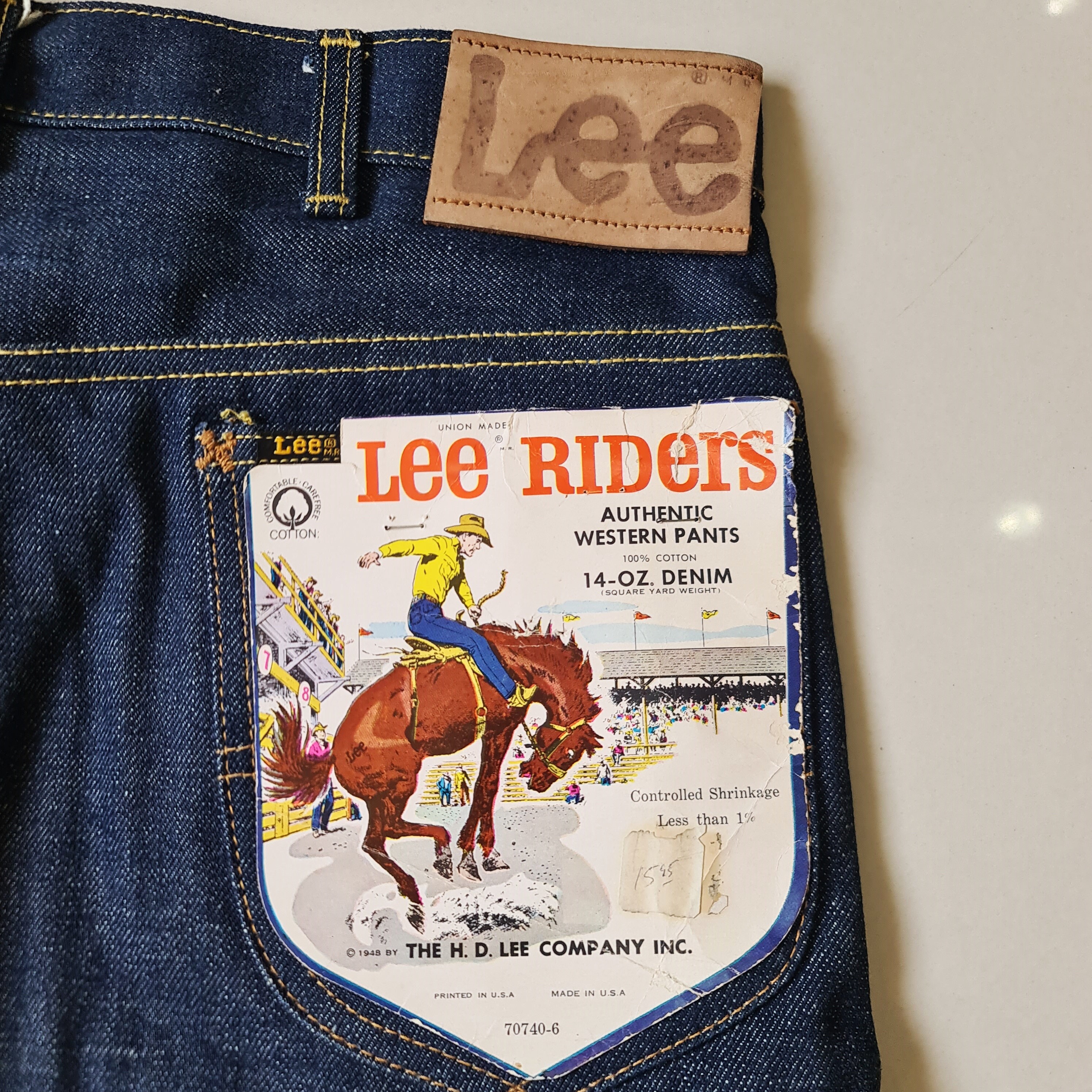 Vintage Lee Riders W33 L29 Deadstock - Etsy