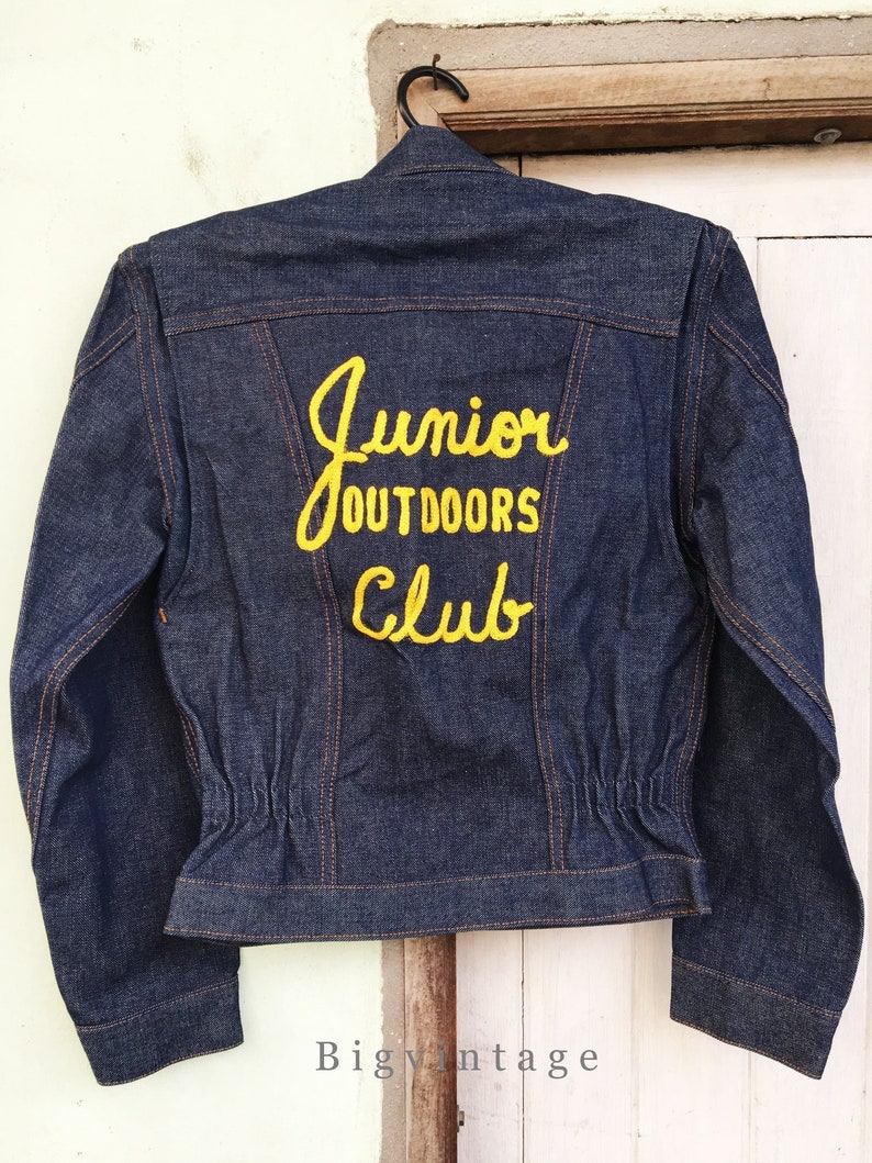 Vintage 60s Wrangler Blue Bell Jacket Small Size. 32 Deadstock | Etsy