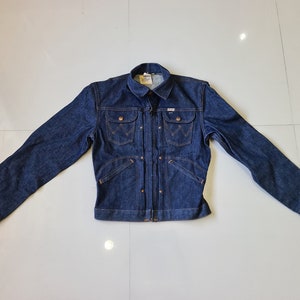 Vintage 60s Wrangler Blue Bell Jacket Small Size. 32 Deadstock - Etsy
