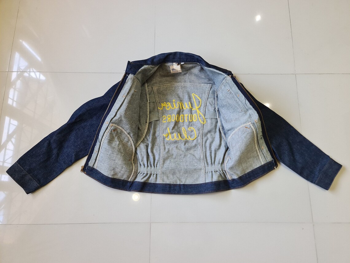 Vintage 60s Wrangler Blue Bell Jacket Small Size. 32 Deadstock - Etsy