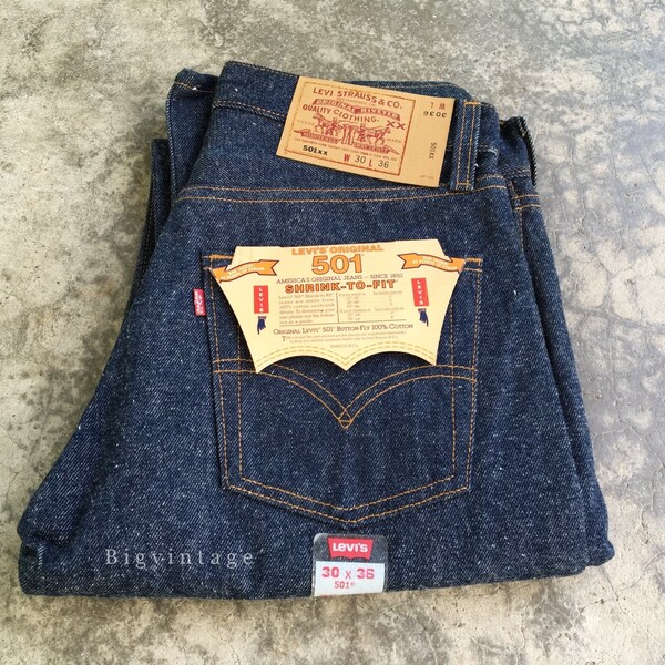 Vintage Levis 70s Bush Jeans 6 Pocket Deadstock 31x29.5 - Etsy