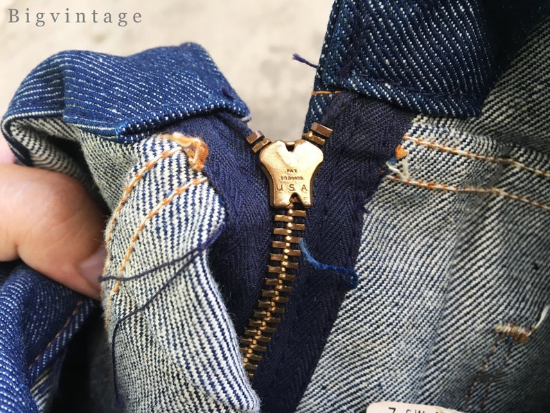 Vintage 60s Wrangler Blue Bell Jacket Small Size. 32 Deadstock - Etsy