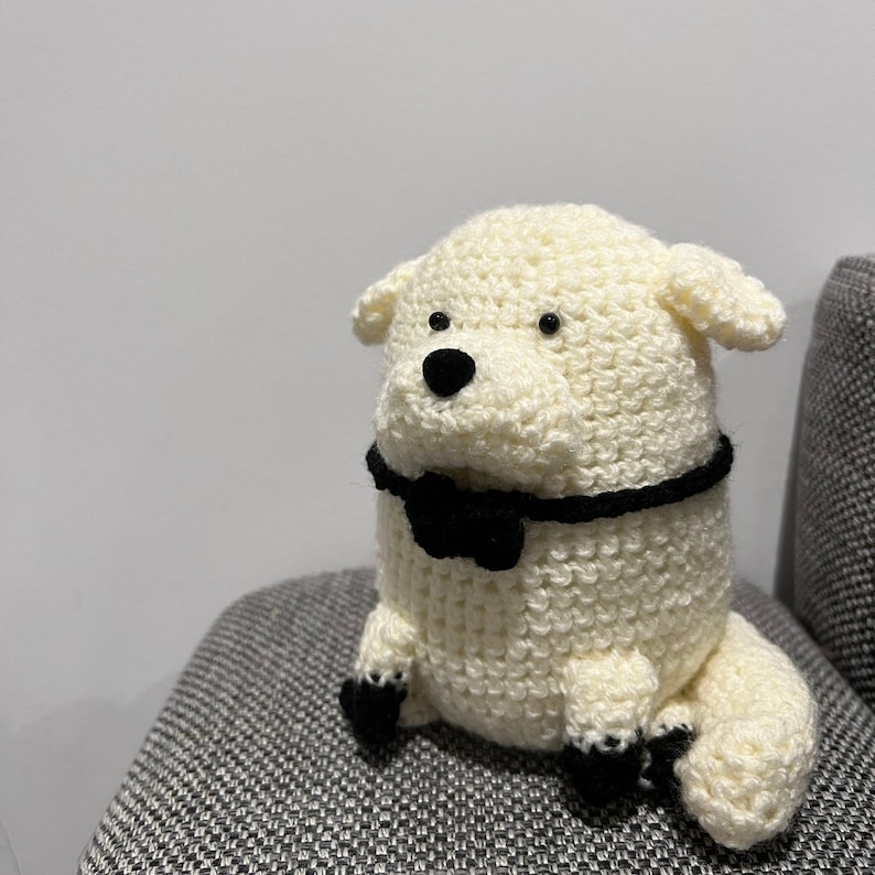 The Secret Agent Dog Crochet Pattern - Etsy