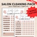 Hair Salon Cleaning Checklist, Daily + Weekly Checklist | + BONUS ...