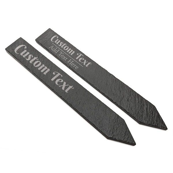 Slate Garden Markers - Etsy