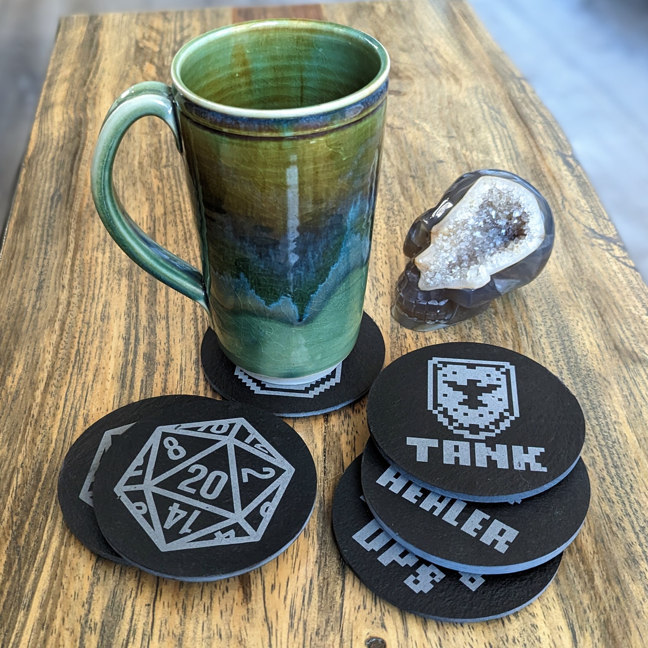 Pirate Stuff | Engraved Slate Coasters | Single or Set of 4 - Etsy