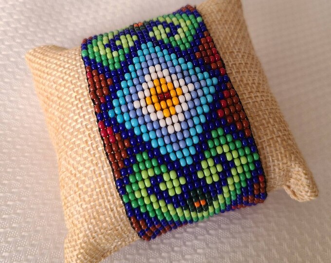 Handmade Colombian Beaded Bracelet. - Etsy