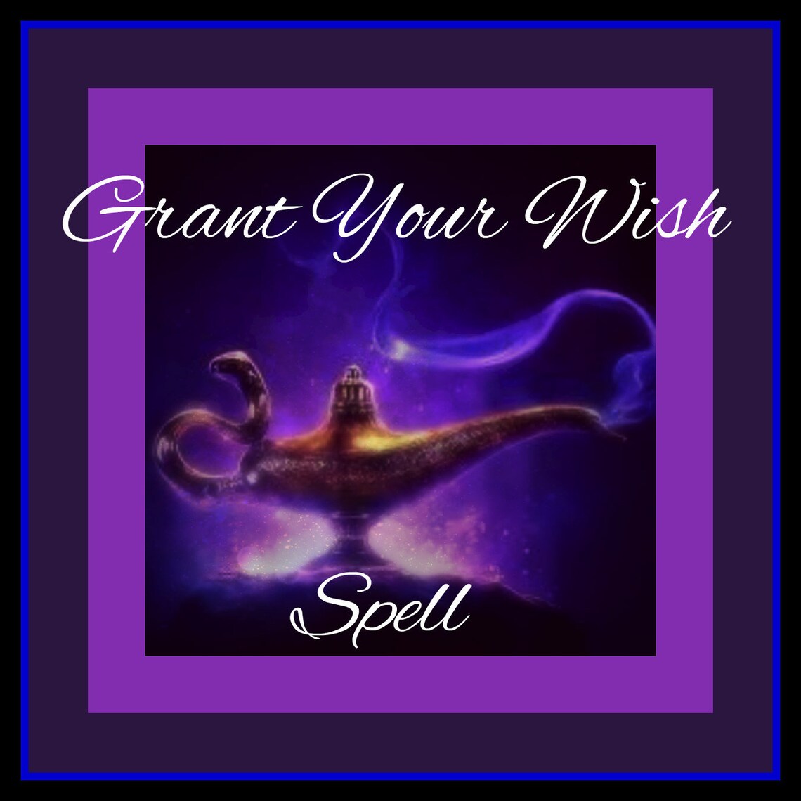 Grant Your Wish Spell - Etsy UK