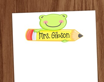 Frog Teacher Gift - Etsy