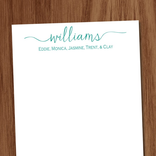 Stationery Notepad - Etsy