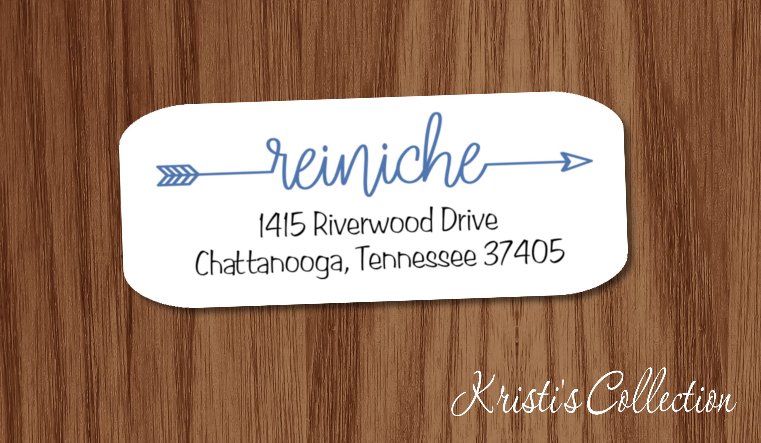 Family Return Address Labels Personalized Trendy Calligraphy - Etsy UK