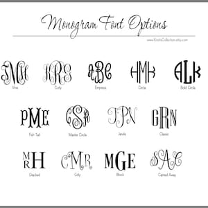 Classic Monogrammed Folded Thank You Note Cards | Personalized ...