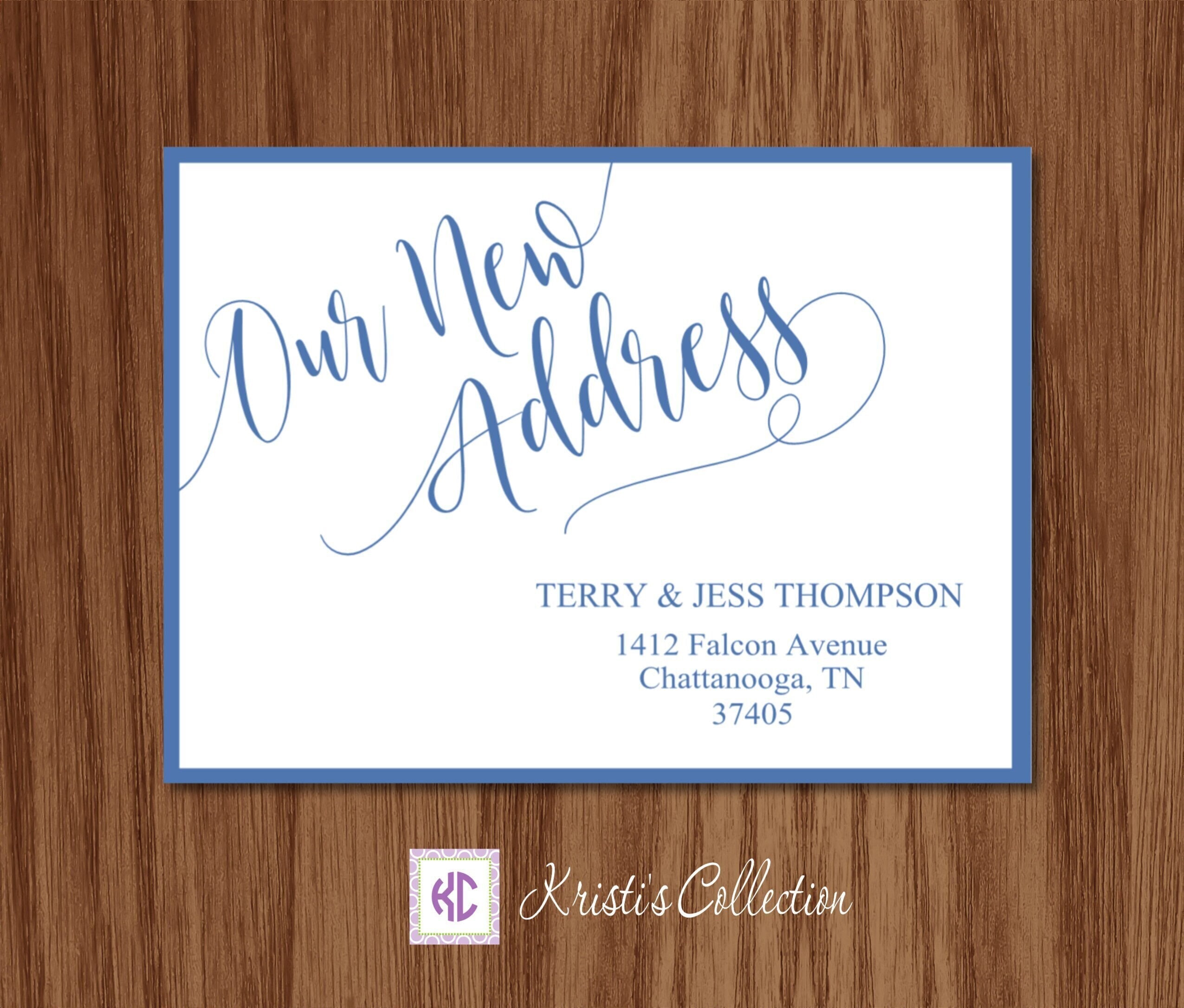 Moving Announcements for New Address | We've Moved Cards | New Home ...