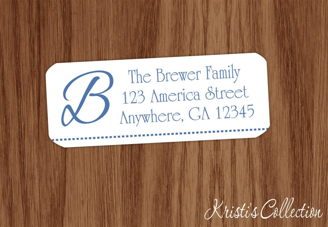 Family Shipping Stickers | Personalized Return Address Labels | New ...