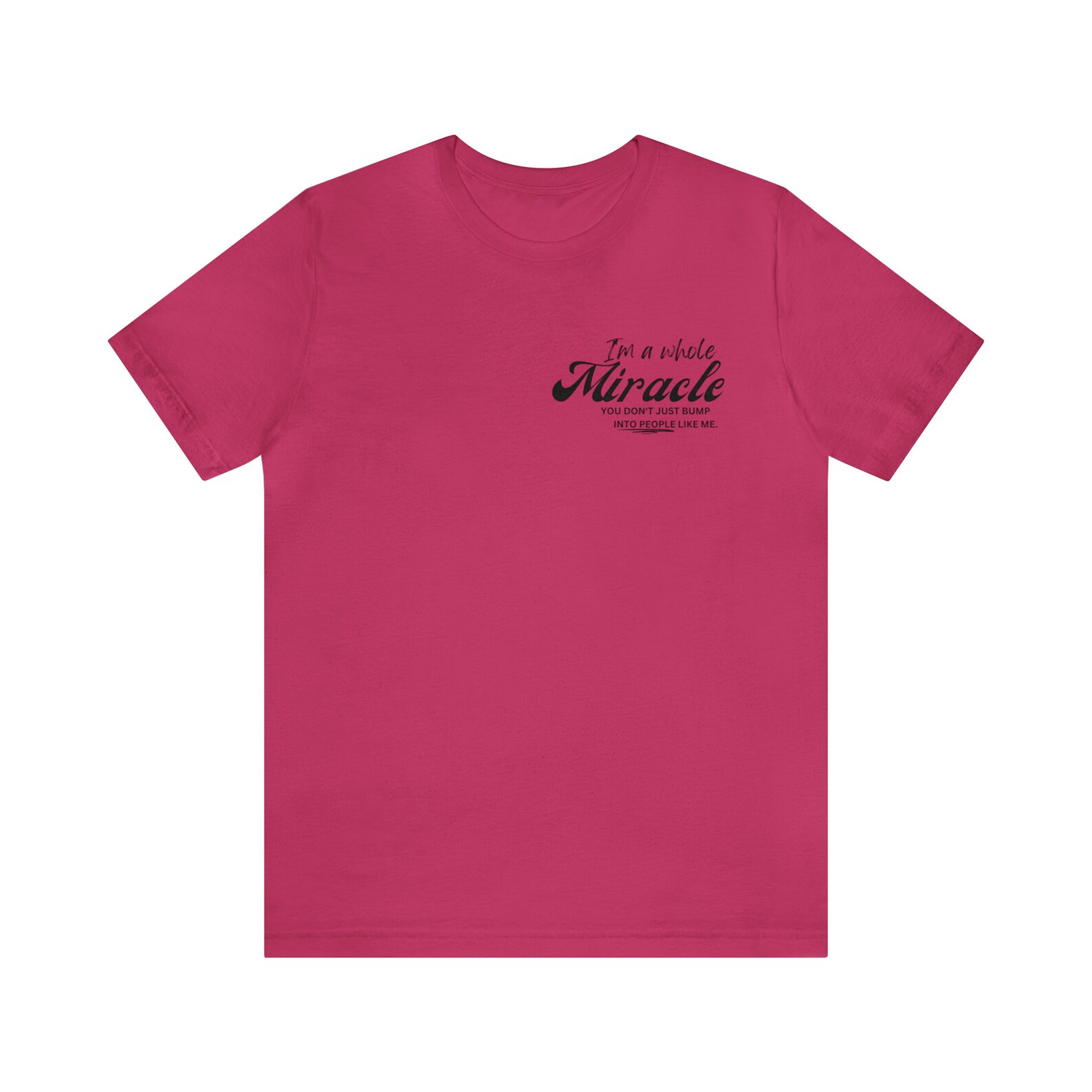 I'm a Whole Miracle, Miracle Shirt, Faith Shirt, Inspirational Shirt ...