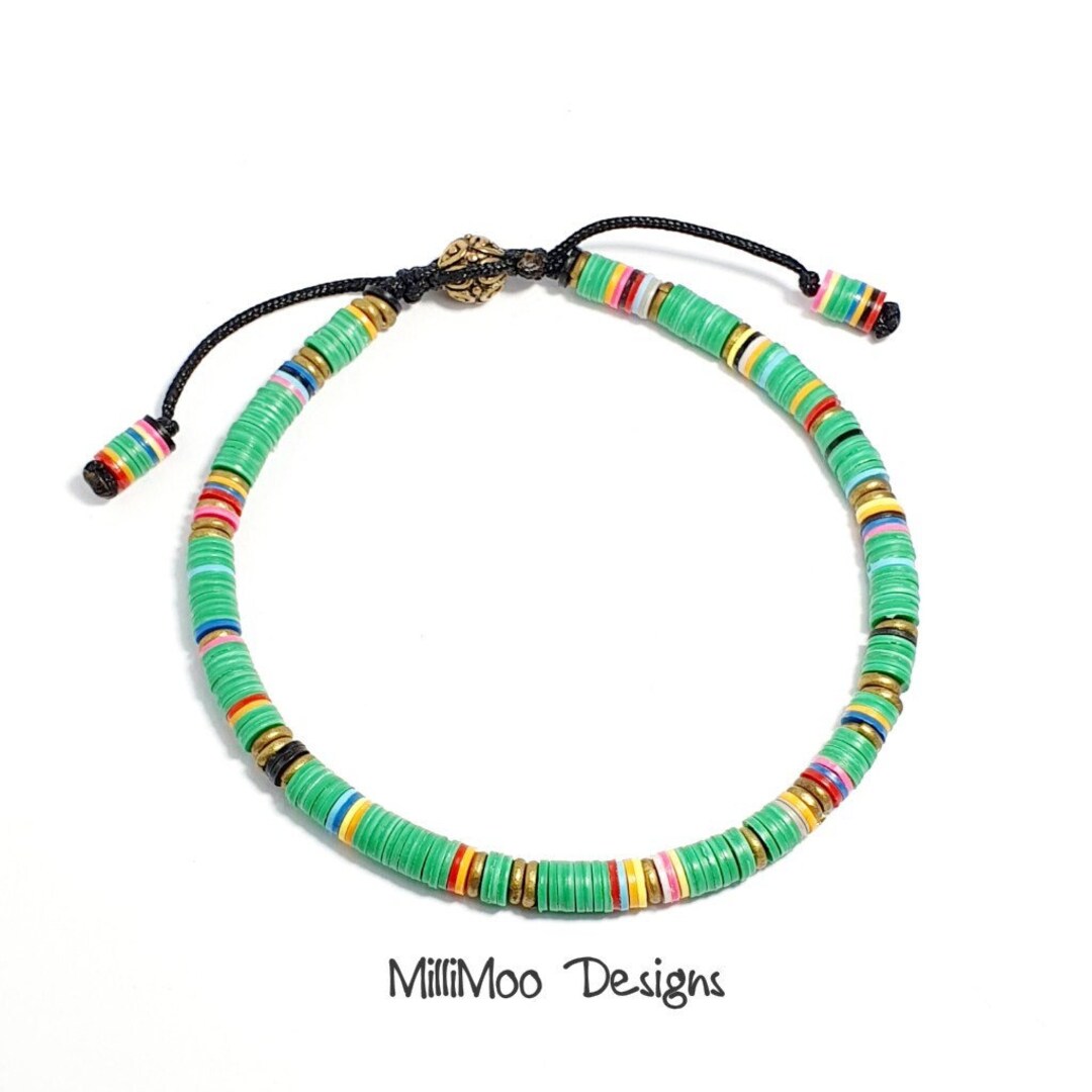 Mens Gift, Limited Edition Sea Green & Gold African Vinyl Disc Skinny ...