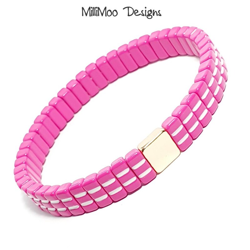 Tile Bracelet - Etsy