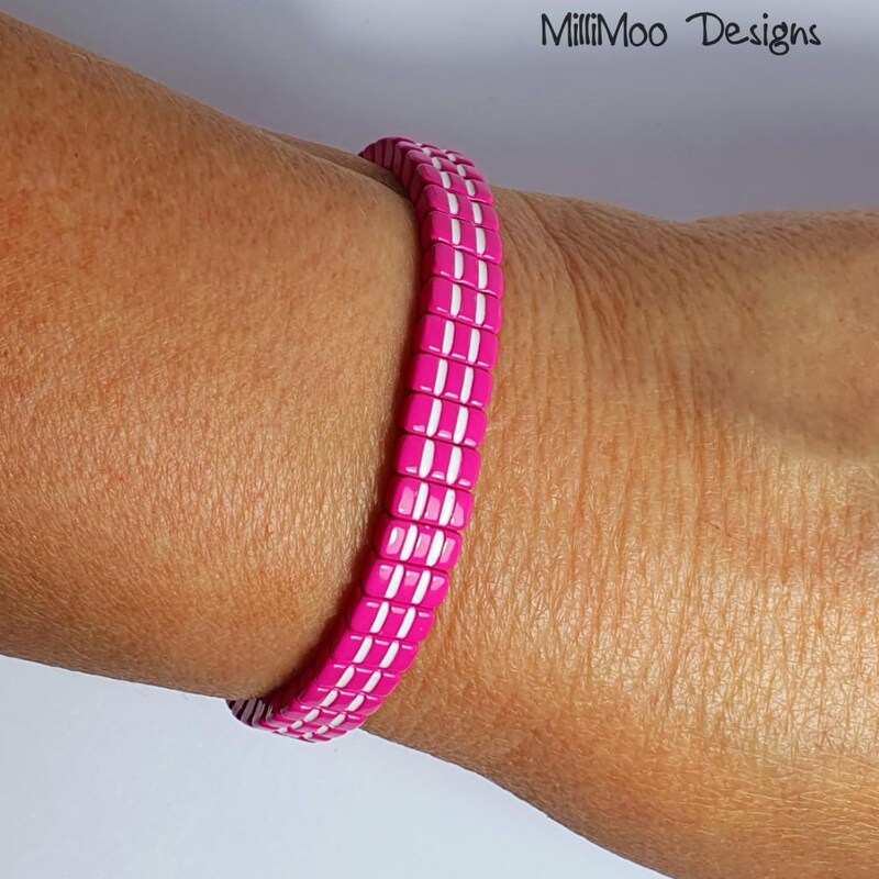 Tile Bracelet - Etsy