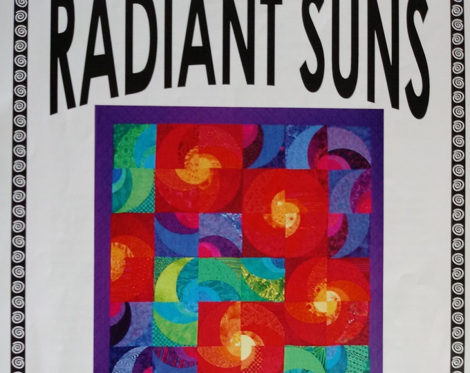 Radiant Suns Quilt/sewing Pattern by Doodle Press - Etsy