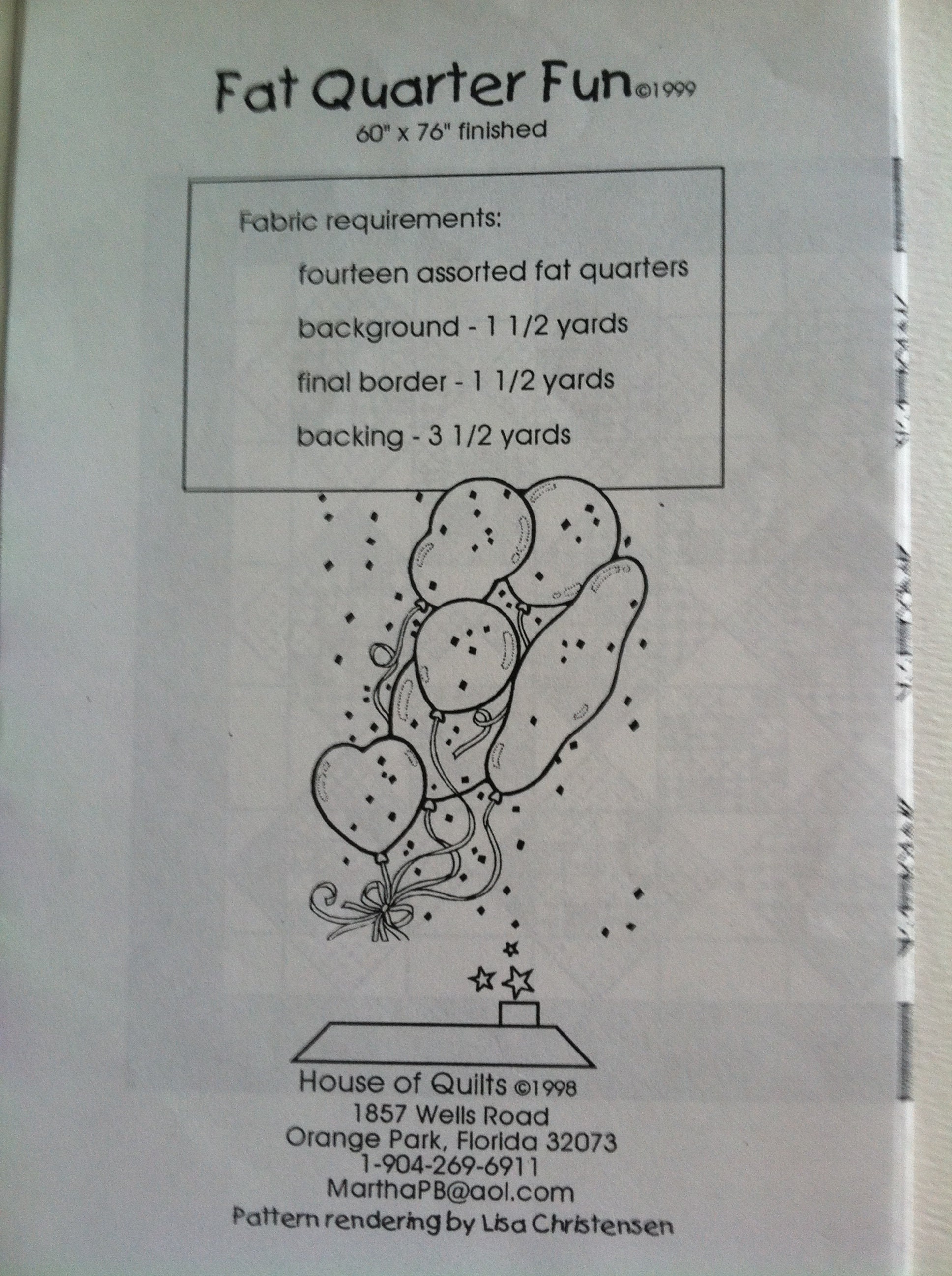 Far Quarter Fun Vintage Sewing Pattern From House of Quilts to - Etsy