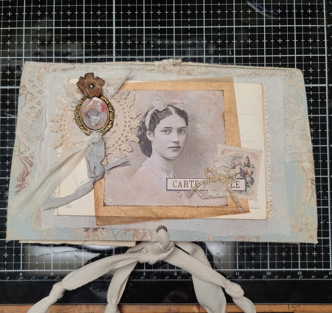 New Vintage Style Journal - Side Journal - Etsy