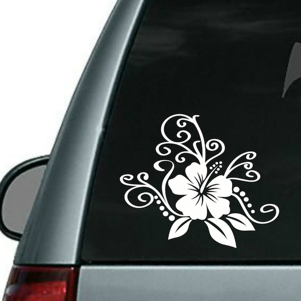 Flower Car Decal - Etsy