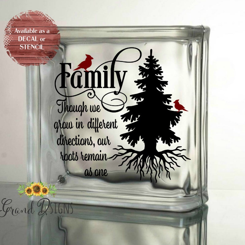 Glass Block Decals - Etsy