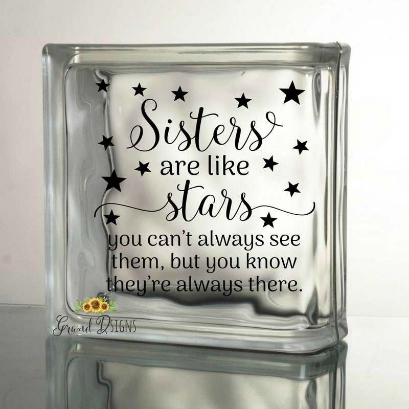 Sister Wall Decal - Etsy