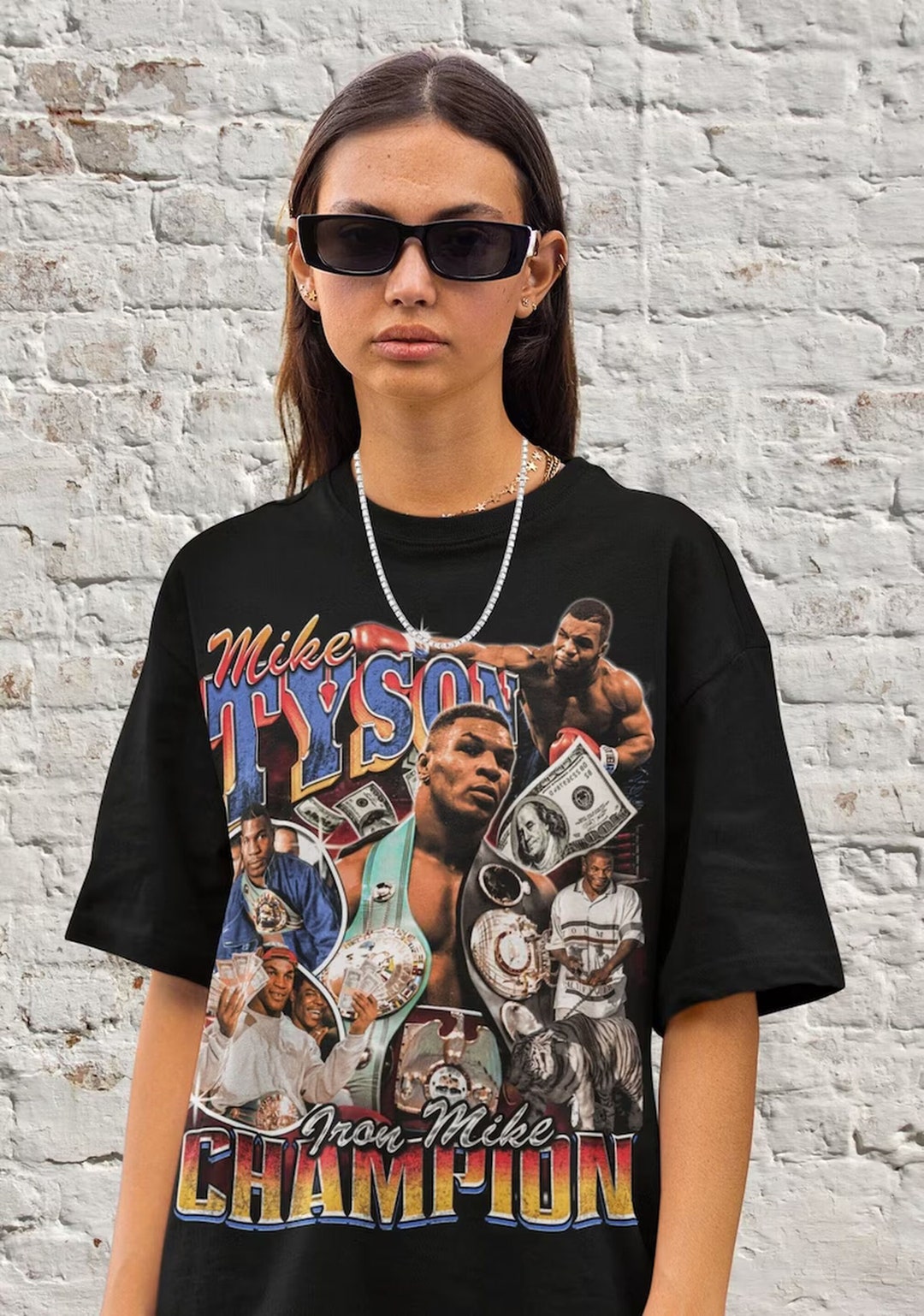 Mike Tyson T Shirt, Iron Mike Tyson Boxer Tee, Boxing, Kid Dynamite Nyc ...