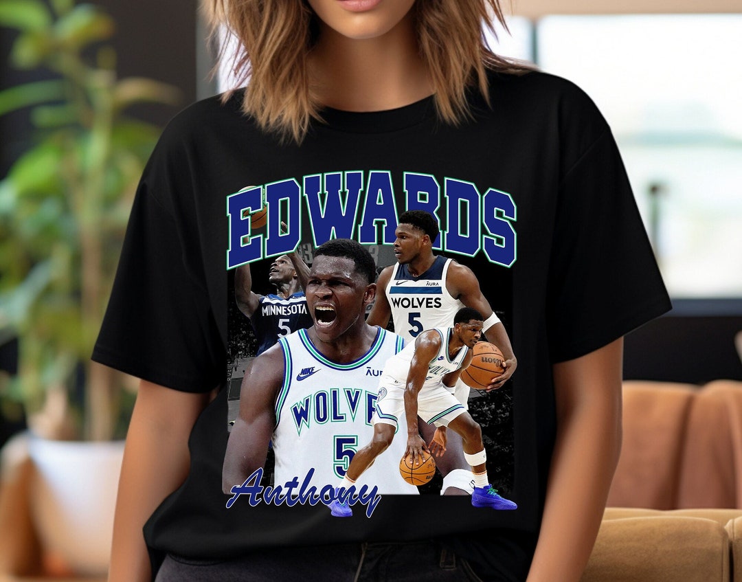 Anthony Edwards Tshirt Design, PNG Digital Download, Basketball Graphic ...