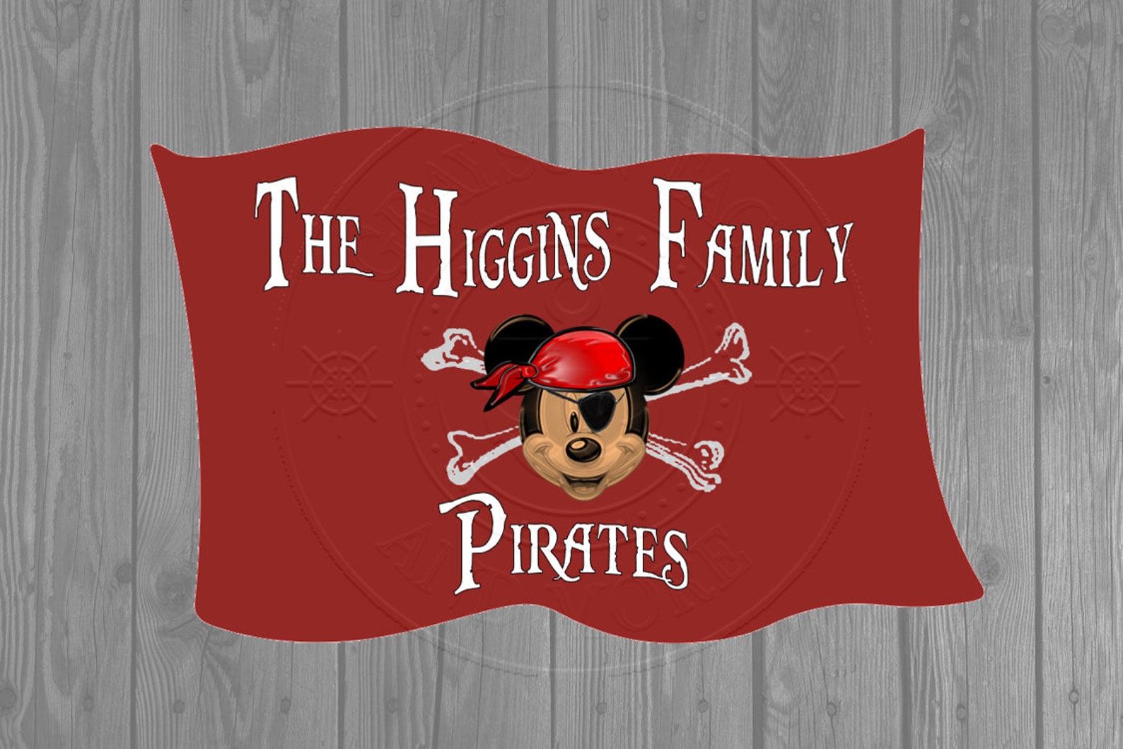 Disney Inspired Pirate Flag Cruise Door Magnet | Etsy