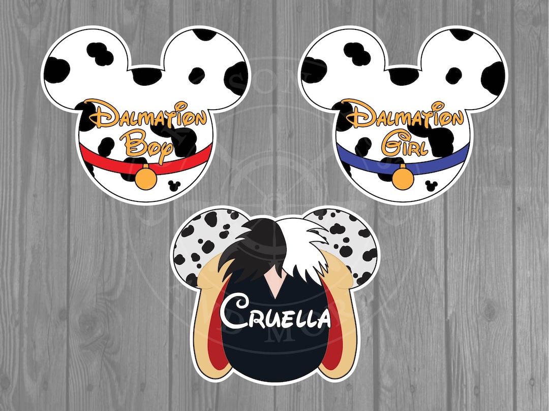Disney Cruise Door Magnet 101 Dalmatian Inspired Magnet 2 Sizes to ...