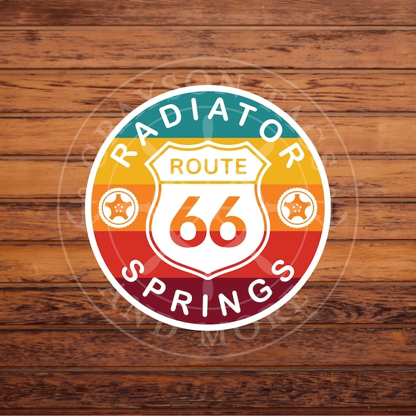 Radiator Springs - Etsy