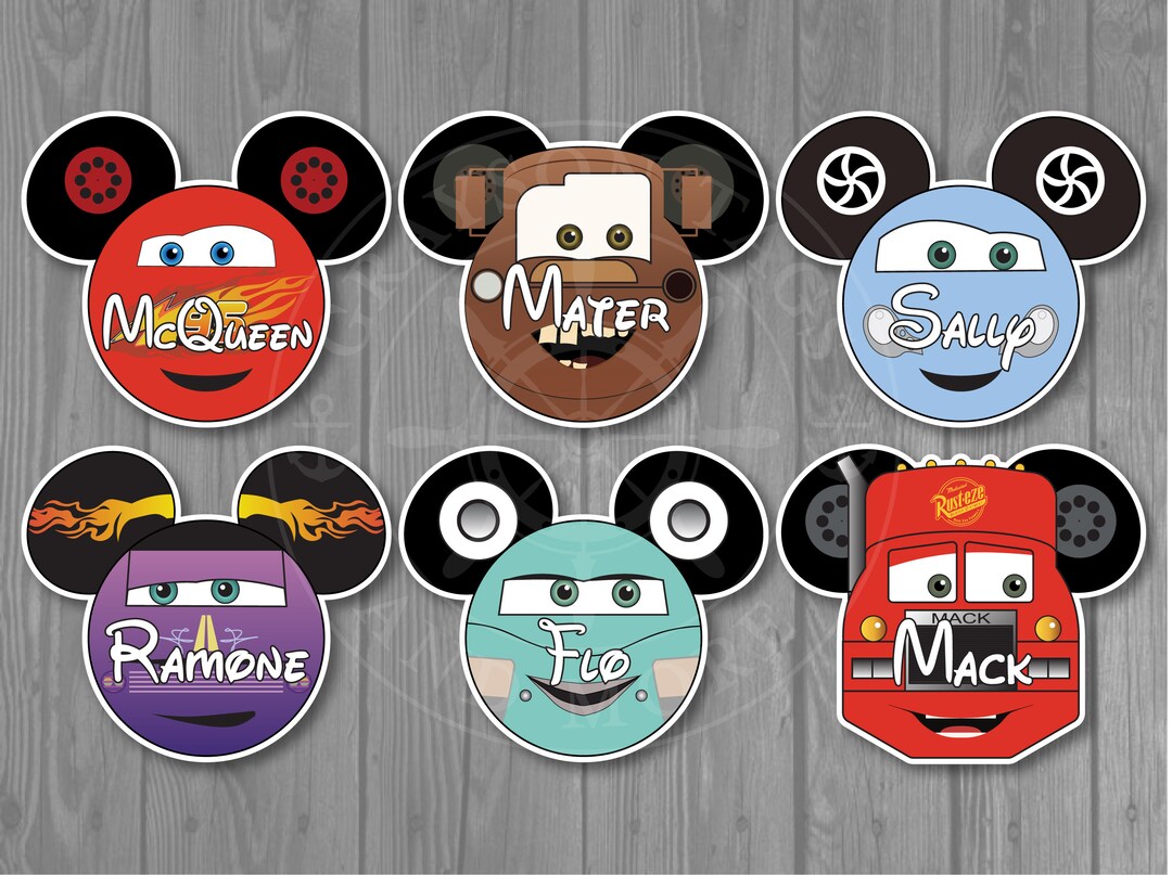 Disney Cruise Door Magnet Cars Inspired Lightning Mcqueen / Sally ...