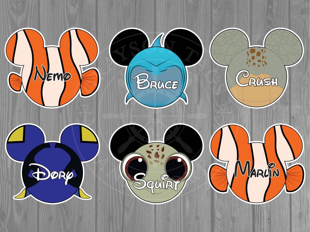 Disney Cruise Door Magnet - Finding Nemo Inspired Magnets - Dory / Nemo ...