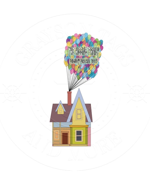 Up House Inspired House and Balloon Magnet 2pc Set - Etsy