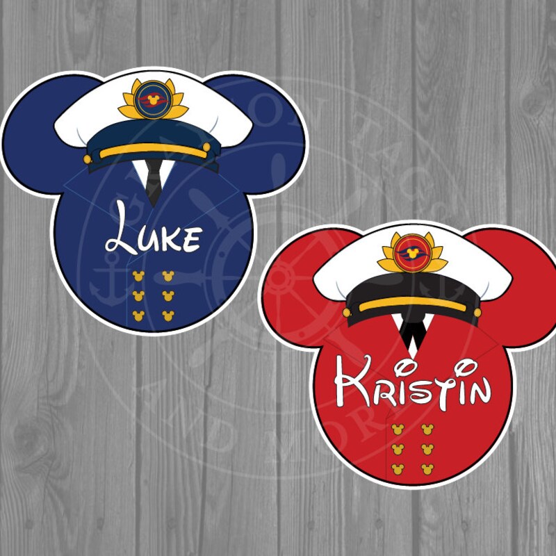 Captain Mickey - Etsy