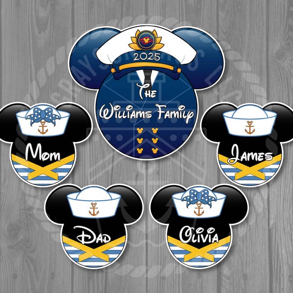 Captain Mickey - Etsy