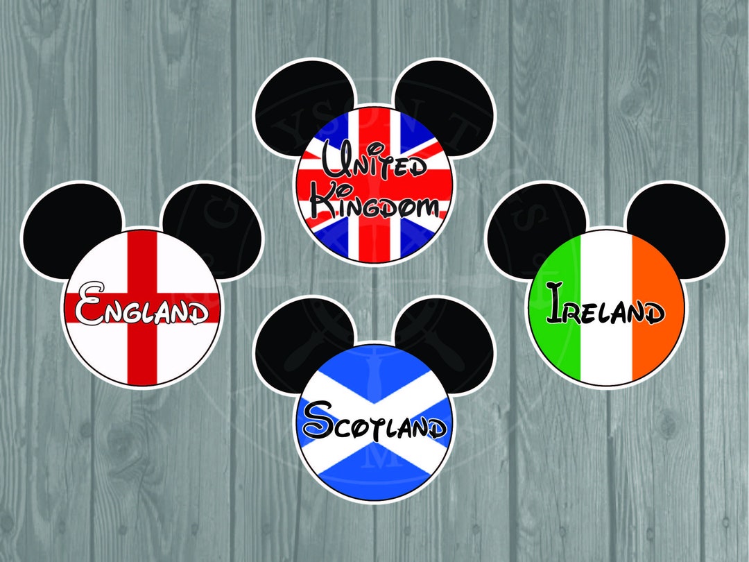 Disney Cruise Door Flag Magnets - Europe/bahamas/australia/greek Isles ...