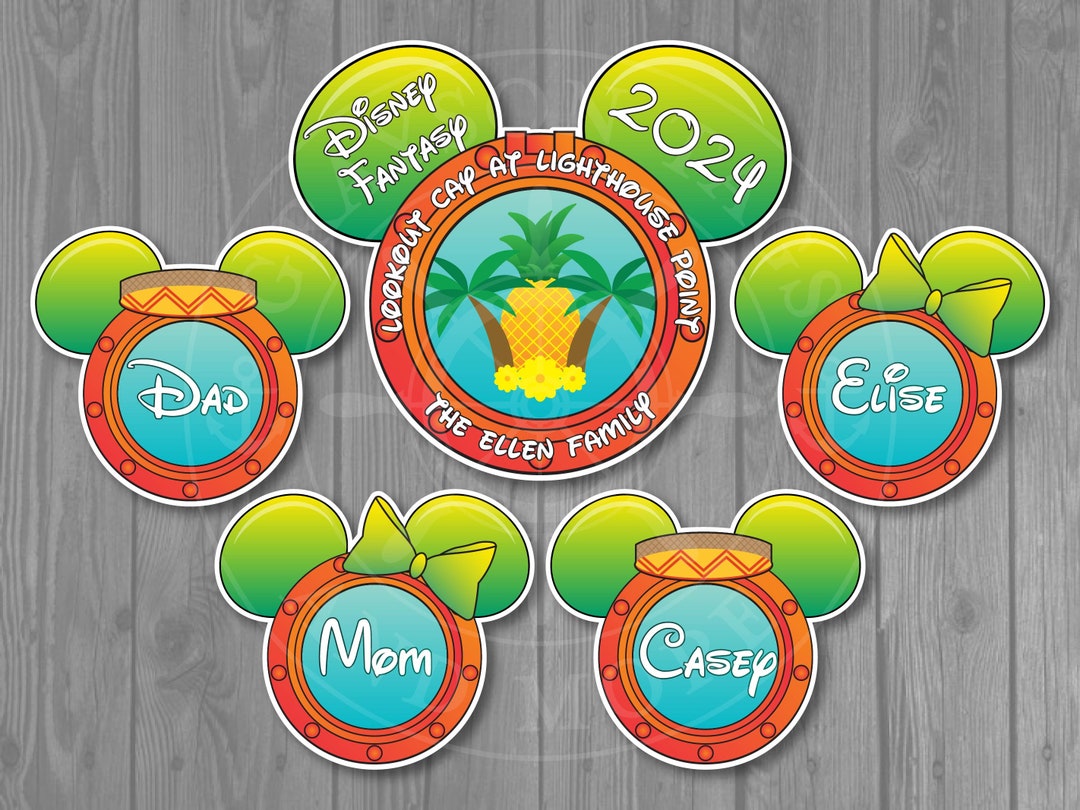 Lookout Cay at Lighthouse Point Disney Cruise Door Magnets - Bahamian ...