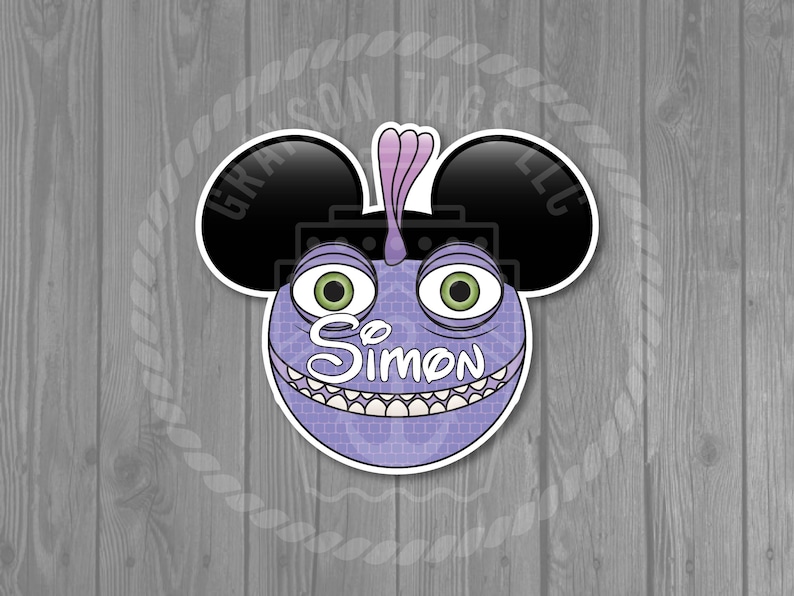 Disney Cruise Door Magnet - Monsters Inc. Inspired Magnet (2 Sizes to ...