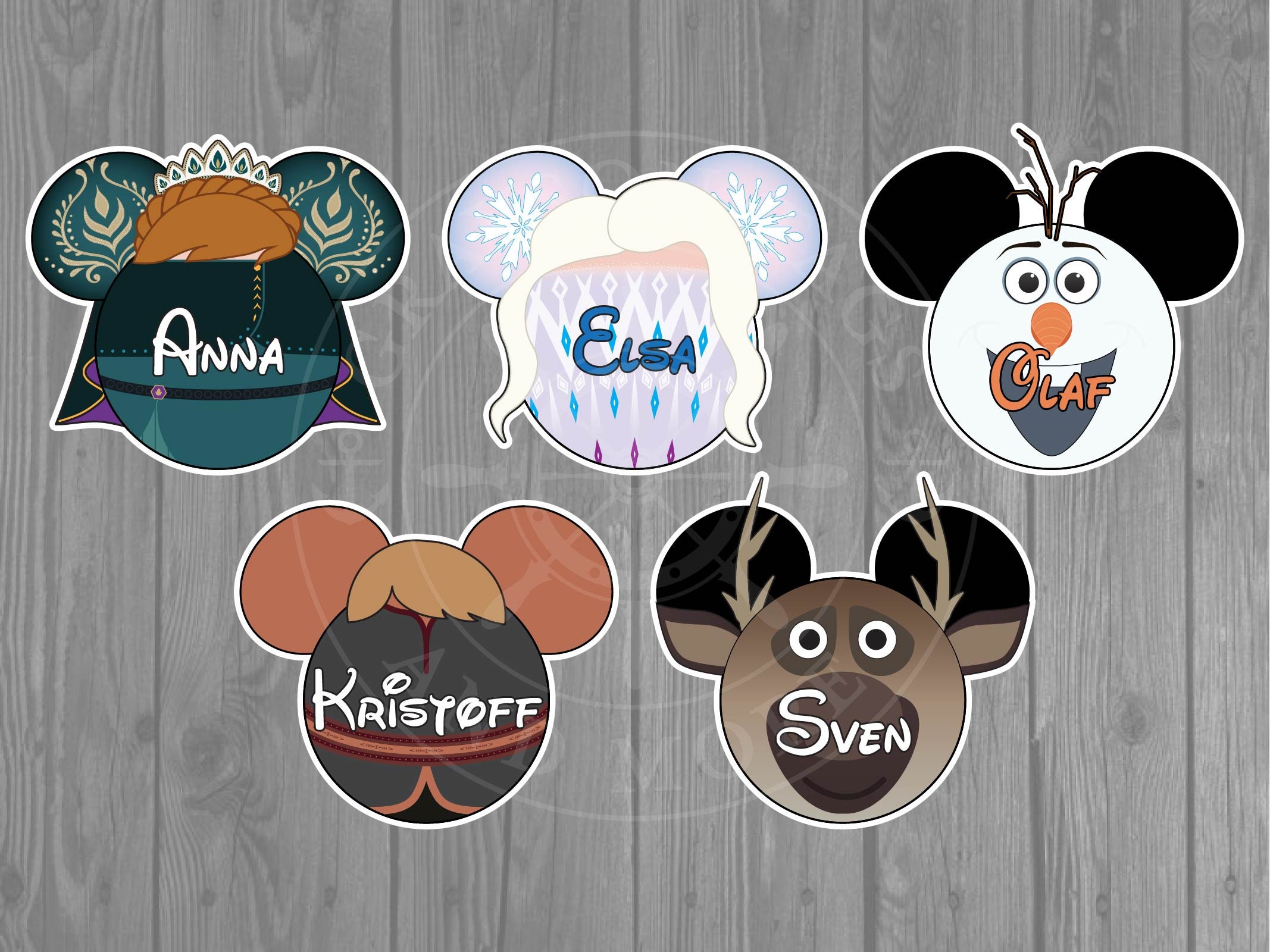 Mickey Mouse In Frozen