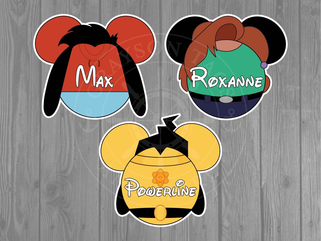 Disney Cruise Door Magnet Max Roxanne Powerline Inspired Cruise Magnet ...