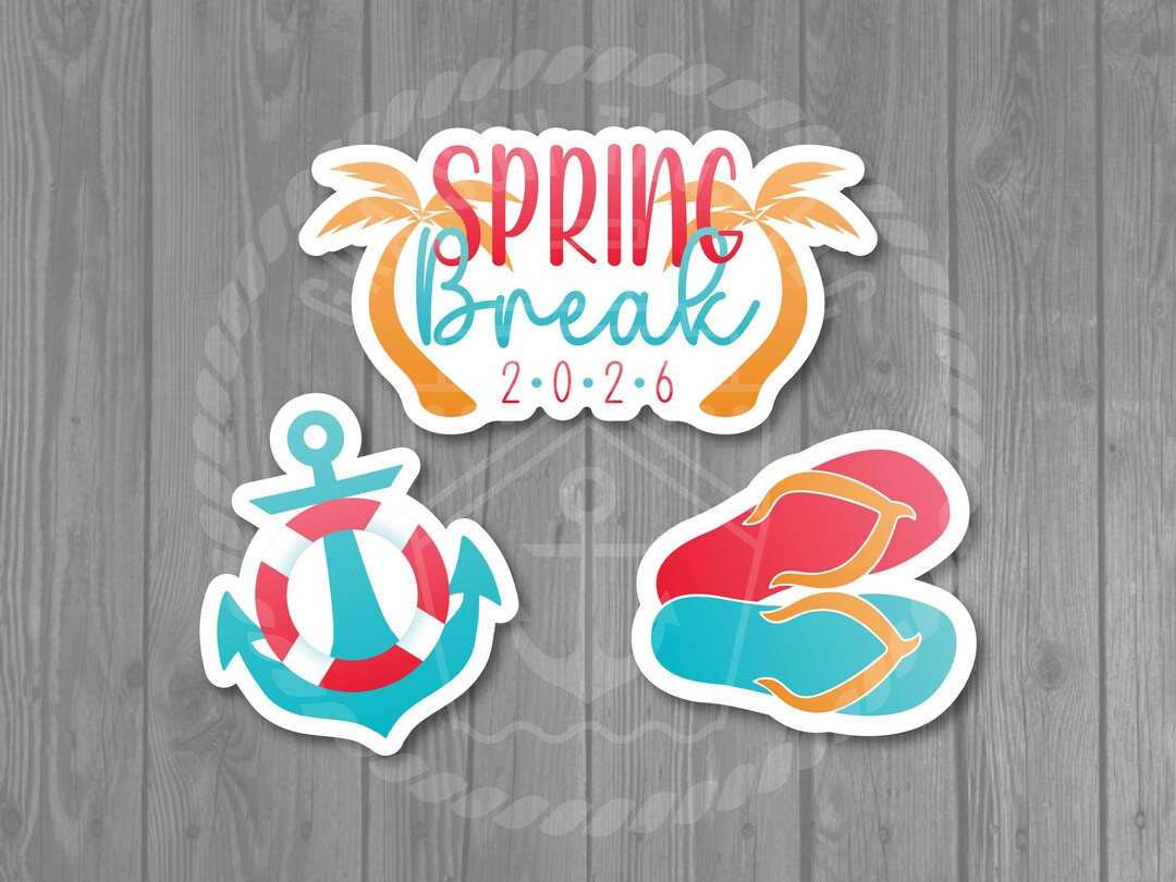 Spring Break 2026 Cruise Door Magnet Set - Ships Fast! - Etsy
