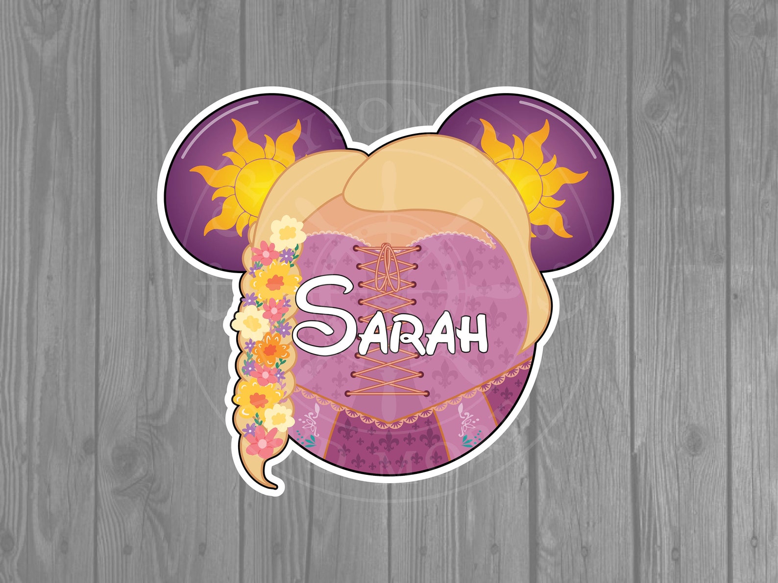 Disney Cruise Door Magnet Rapunzel Character Inspired Magnets 2 Sizes ...