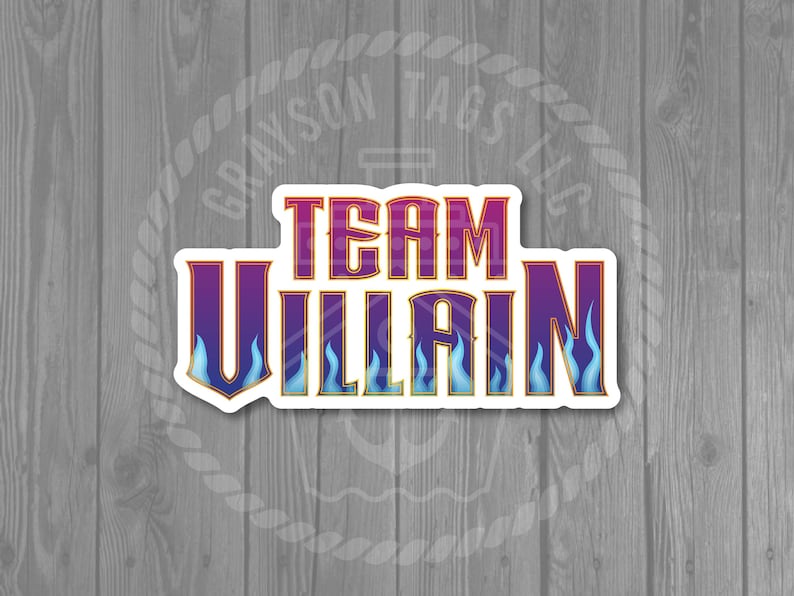 Team Villain Disney Cruise Line Magnet Door Set - Stateroom Decorative ...
