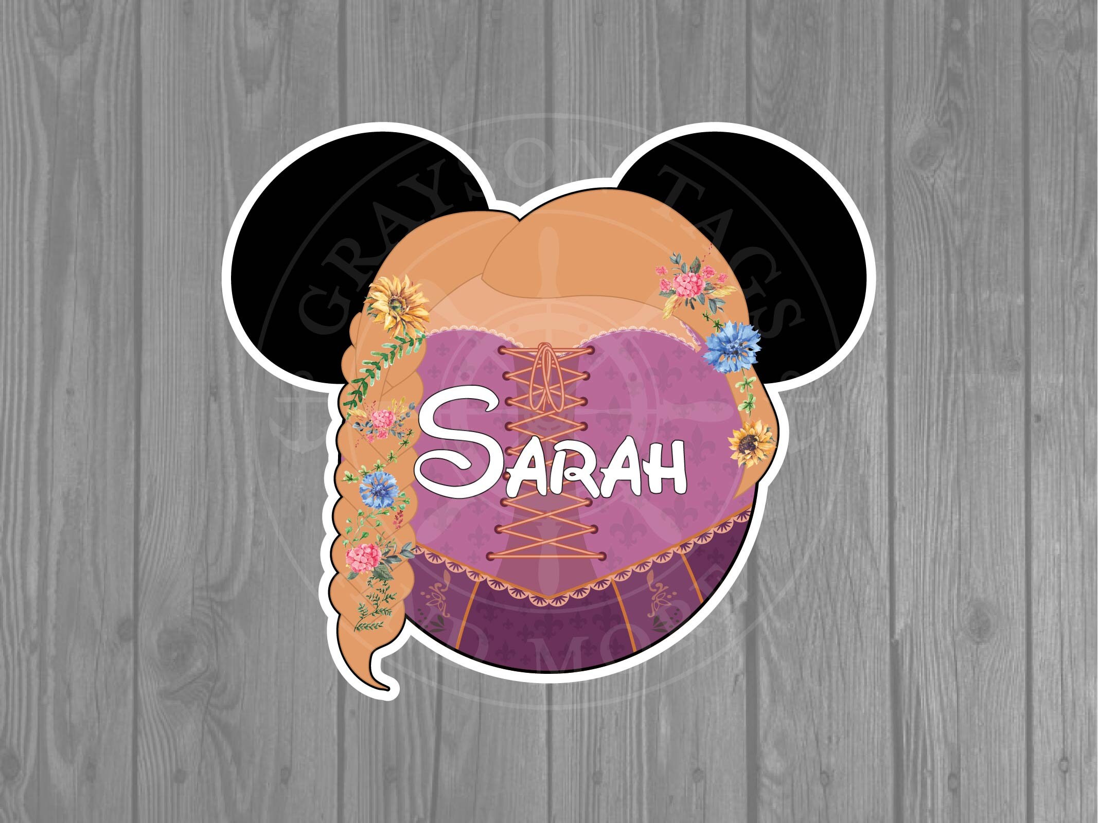Disney Cruise Door Magnet Rapunzel Character Inspired - Etsy